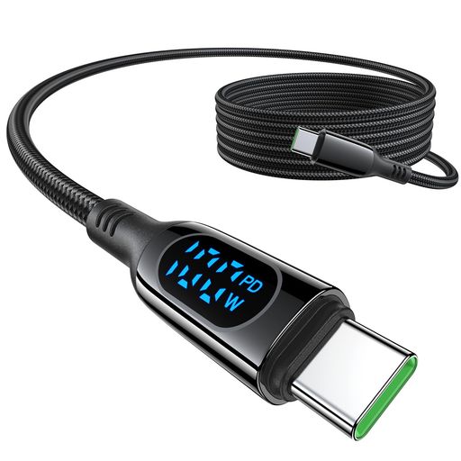 【最大100W充電を実現】最大100Wの超高速充電を実現するUSBPD(Power-Delivery)対応ケーブル。20V/5Aの高出力でスマホ・タブレット・ノートPCの充電時間を大幅に短縮。PD3.0規格により5V/3A(15W)から20...