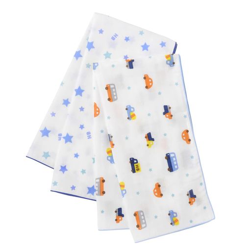 ミキハウスホットビスケッツの沐浴ガーゼタオル2枚組セット。 可愛いプリント柄の沐浴ガーゼタオル。柄違いのお得な2枚セットです。 <出産準備アイテム>沐浴時に赤ちゃんにかけたり、くるんであげたりして使います。もう一枚で、お風呂あが...