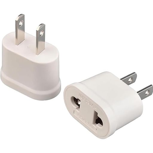 【製品内容】本製品は高互換性を持つ変換プラグ2個セットで、定格電圧は110-250V、定格電流は10Aで幅広い電源環境に適応し、カラーはホワイト。外国製品を日本で使う際の接続問題を解消し、安定した電源供給をサポートします。 【高品質素材】P...