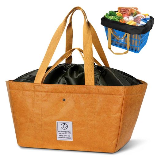 【レジかごサイズ買い物バッグ】買い物バッグ便利さだけでなく、大容量収納が可能なので、たくさんの品物をまとめて運ぶことができます。買い物バッグのサイズは:45cmx25cmx28cm、買い物カゴサイズの大容量ショッピングバッグ。標準的な買い物...