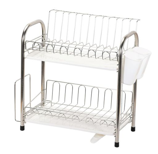 製品サイズ:(約)幅39.5x奥行22x高さ38.5cm (水切りポケット含まず) 製品重量:(約)1.095kg 材料の種類:本体・まな板受け/ステンレス鋼、トレー・水切りポケット・ノズル/ポリプロピレン(耐熱温度80度)、チェーン/ステ...