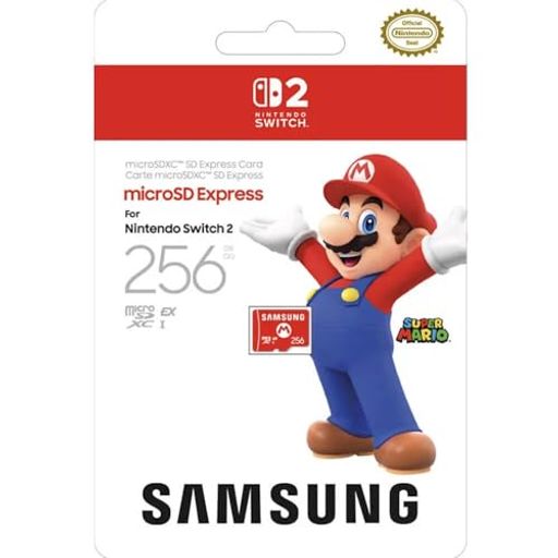 SamsungmicroSDExpressCard256GBNintendoSwitch2用