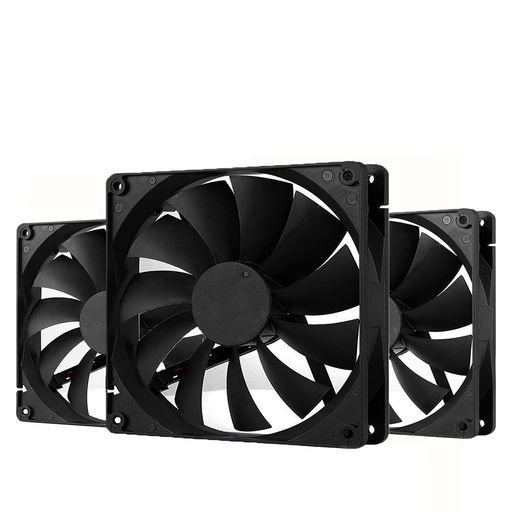 【タイプ】PCケース用14CM静音ファン PWMファン CPUファン 電源ユニットファン ルータ用ファン ケースファン 【商品サイズ】140*140*25MM(L*W*H) 3個セットです 【定格電圧●コネクター】12V●4ピン(マザーボー...