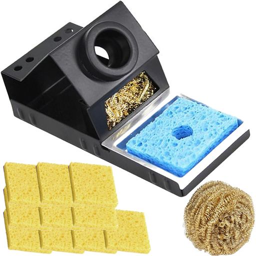 耐熱素材:はんだごてスタンドの構造は耐熱素材で作られており、長期間使用しても熱いはんだごてを安全かつ確実に保管できます。 硬質素材:当社のはんだごてスタンドは、耐久性と長持ちする性能を確保するために頑丈な金属製です。 多機能で実用的:真鍮ウ...