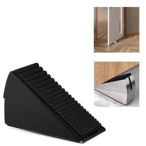 製品仕様:頑丈なドアストッパーは、304ステンレス鋼と耐久性のあるゴムで作られており、しっかりとした造りになっています。大きなドアストッパーは光沢があり、防水性、防錆性、強度、耐久性に優れているため、重いドア用に最適です。ドアを所定の位置に...