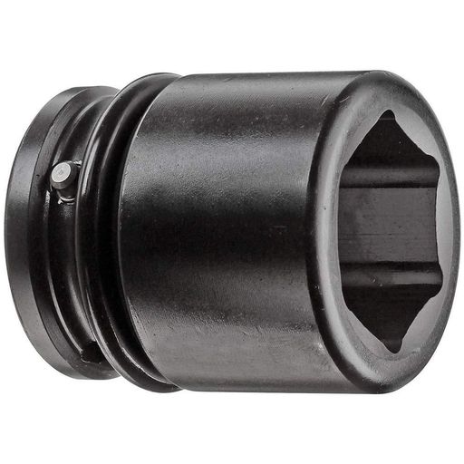差込角(mm) : 12.7 対辺寸法(mm) : 18 全長(mm) : 45 仕上げ : ガンメタル 素材 : 特殊クロムバナジウム鋼