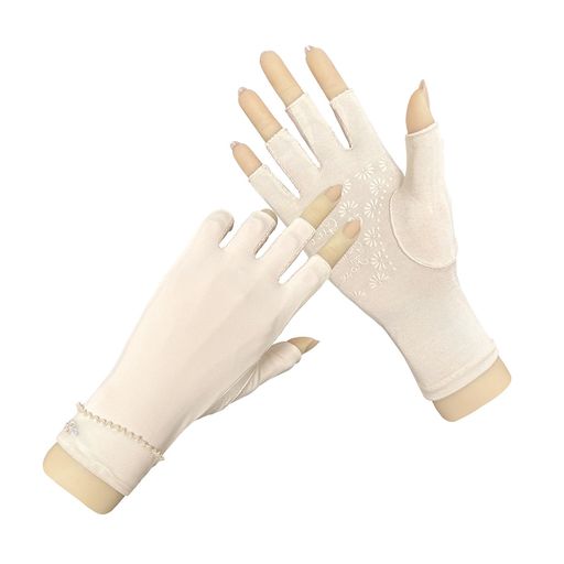 【商品詳細】素材:50%ポリエステル,50%モダールコットン、重量:20g、サイズ:19cm * 8.5cm、適応手囲:16 ~ 20cm、カラー:ブラック、パープル、ピンク、グレー、肌色 【生地特徴】手袋の手の甲生地には高品質ポリエステル...