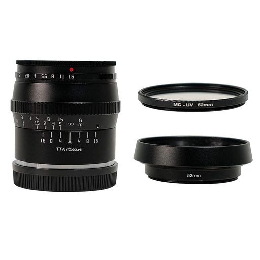 耐久性、コンパクト、ポータブル👉TTArtisan50mmF1.2レンズは、5グループ7エレメント、絞りブレード10枚、多層コーティング、重さわずか340gのオールメタルボビーで、耐久性があり、持ち運びに便利です。どこにでも...