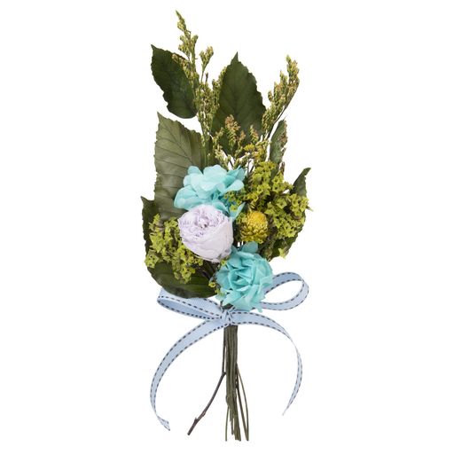 ドライとプリザーブドのナチュラルなミニブーケ 部屋の中に飾るだけで、華やかな雰囲気にになります。 プレゼント用にも、自分仕様にもお楽しみいただけます。 ※天然素材のため、色・サイズ等が画像と異なる場合がございます。 【ご注意】・プリザーブド...