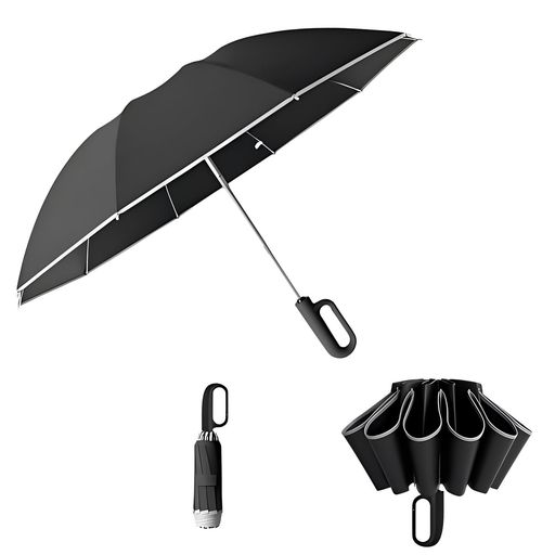 雨 【ワンタッチ自動開閉傘】この自動開閉式傘は、片手がふさがっているときでも、ボタンを一押しするだけで簡単に開閉できます。急な雨に見舞われたときや、車の乗降時など、さまざまな場面で非常に便利です。特に子育て中の方や通勤時に頻繁に傘を使う方に...