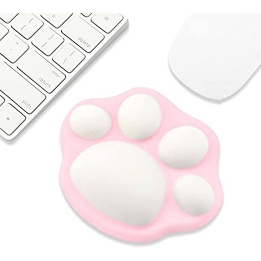 【猫の爪ディザイン】かわいい猫の爪マウスリストレストは仕事の疲労を癒して、生活を楽しくしてくれます。長い時間のPC作業で、手を載せればぷにぷにの手触り、作業の負担を軽減します。 【小型で軽量】サイズは約11.5x9.5x1.5cm、重量は約...