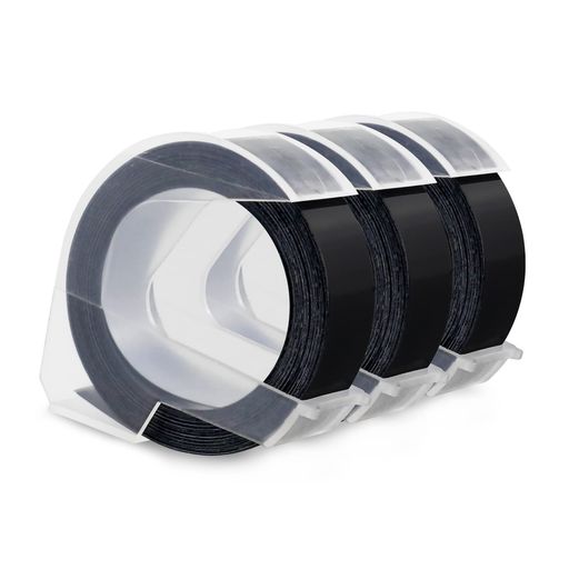 【商品】KAKASHIの3Dテープ9mm黒地に白文字長さ3m3個セット【テープの互換型番】ダイモテープDM0903B 【特徴】KAKASHI互換ダイモ3D黒テープは、強力な粘着性、耐油性、耐腐食性、耐久性、耐低温性、耐高温性を備えた高品質で...