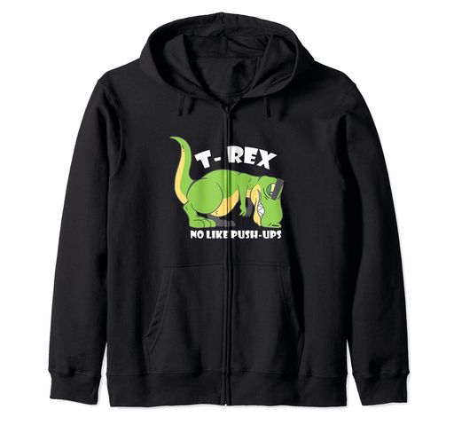 T-RexNoLikePush-Ups-FunnyDinosaurQuoteHumorTinyArmsSaying-DInoCartoonIllustrationImage 素材構成:杢グレー:綿93%ポリエステル7%その他のカラー:綿100%