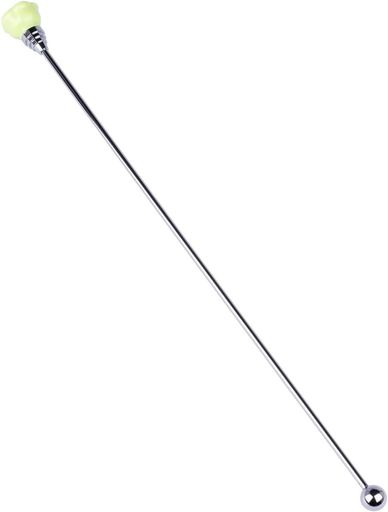 サイズ:H1.3xD1.3xH19.2cm 材質:ステンレス(ピューターメッキ)アクリル 生産国:日本