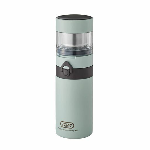 いつでもどこでも淹れたてのおいしさを。ドリッパー付き真空断熱ボトル!コーヒー/お茶専用のフィルター付き。自分好みのコーヒーや茶葉で淹れたての味と香りを楽しめます。 【ドリッパーとボトルがセットになった!】どこでも好きな時に、淹れたての美味し...