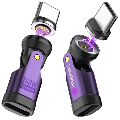 ⚡【充電方法の切り替え】普通のUSBCコードをUSBCマグネット充電ケーブルにすることができます。このマグネット式スマホ充電ケーブルはマグネットが自動的に接続します。片手でこのスマホ充電ケーブルを操作して、充電のオン/オフを行うことができま...