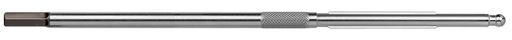 ●適用ハンドル:215A・7215AG・8215A ●サイズ(mm):6 ●適合ネジ:M8 ●軸長(mm):140 ●全長(mm):220 ●質量(g):56