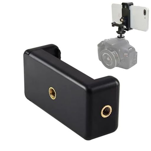 【製品規格】:サイズ:高さ6.5cmx幅3.6cmx奥行き2.5cm重量:26g材質:ABS、銅 【1/4ネジ】:国際標準1/4ネジを採用する。三脚、一脚、自撮り棒などに設置することができます。 【滑り止め面】:クリップ部分は滑り止め設計を...