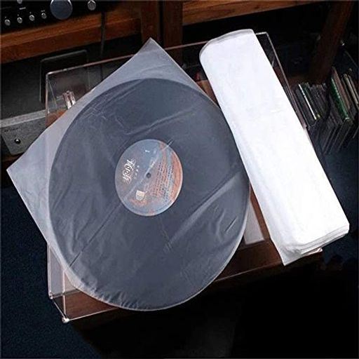 【50枚セット】50枚の外袋があり、汚れや老化からレコードを守り、スペースを取らずにすっきり収納できます。 【優れた素材】安全無味な低密度ポリエチレンを採用し、特別の厚手ので、レコードを保護して長い時間を使っても安心です。 【静電防止】静電...