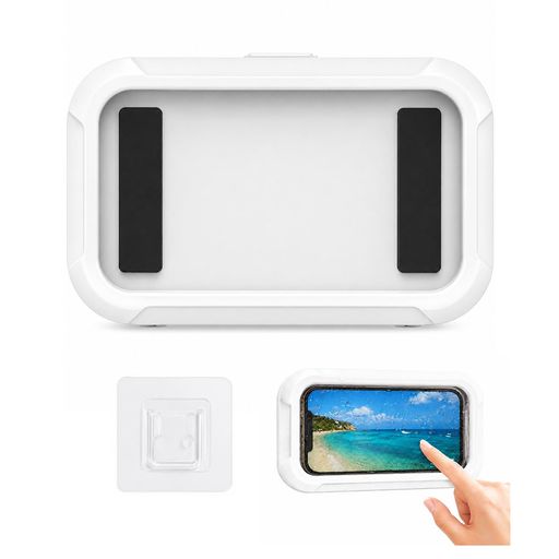 【お風呂でスマホ視聴を楽しめる】 お風呂 スマホ 防水ケースとして、浴室で動画、ドラマ、ライブ配信、音楽などを楽しみたい時に便利です。スマホを直接濡れた場所に置かず、壁に固定して使えるため、半身浴やシャワー前後のリラックスタイムに活躍します...