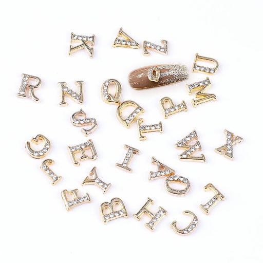 【セット内容・素材】アルファベットネイルアクセサリー26個(ケース入り)、合金製、軽量で、使いやすく、耐久性もあります。 【製品の特徴】立体的で光沢があって高級感溢れています、爪に乗せるだけで、ネイルのおしゃれ度がアップ! 【DIY美甲】こ...