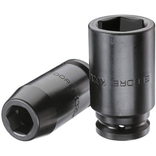 差込角(mm) : 19.0 全長(mm) : 95 対辺寸法(mm) : 22 対辺寸法(mm) : 22 仕上げ : ガンメタル 素材 : 特殊クロムバナジウム鋼