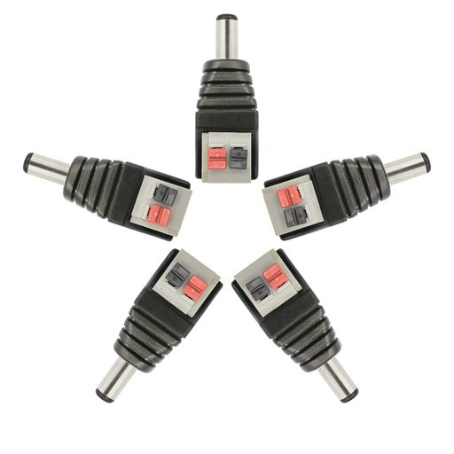 DC5.5X2.1mm樽型プラグは、CCTV監視カメラ、LEDライトバーなどDC5521直流電源設備に適用し、時間が節約でき、より安全にケーブルを接続できます。電源コードをカスタマイズしたい方には、完璧的に解決します。 公DCコネクター革新...