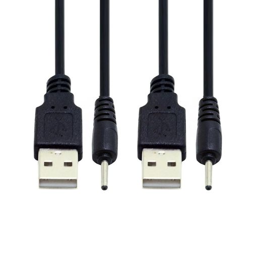 2個/ロットUSB2.0オスタイプAから5VDC2.0x0.7mmDC電源ラウンドプラグケーブル150cm24AWG。 外側2.0mmから0.7mmインナーDCプラグ用。 24awg、長さ:150cm USBから5VDCを提供。USBからD...