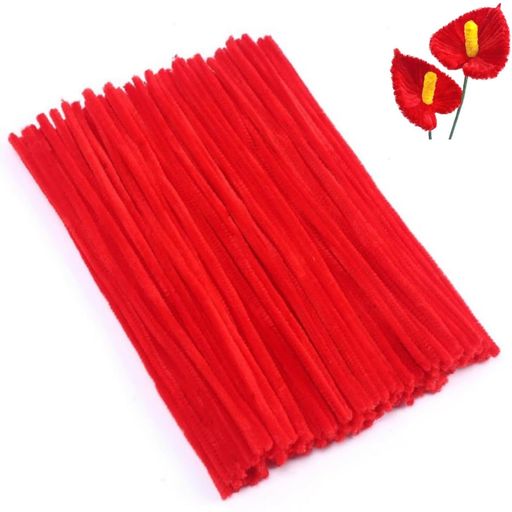 【商品詳細】セット内容:単色約100本モール 【サイズ】:約30x0.6cm。 【材質】手動ねじり棒は絨毛+針金で作られており、柔軟で耐久性があり、ねじったり、折ったり、包んだりしやすい。 【創作しやすい】曲げたり成形したりすることで、デザ...