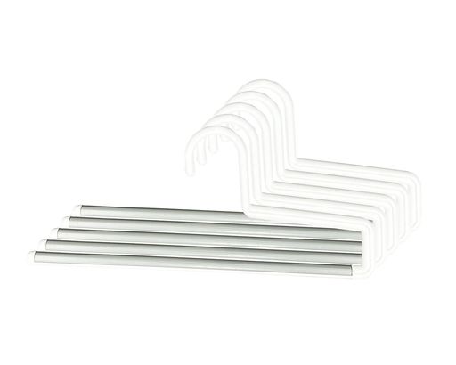 サイズ:約35x16.5x1.3cm 商品重量:約71g 材質:本体/ハイインパクトスチロール、ストップバー/スチロール樹脂・ラバー加工 原産国:日本 ●シンプルで使いやすいズボン、ボトムス用ハンガー。バー部分は特殊ラバー加工でスラックスの...