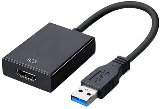 【USBHDMI変換アダプタ】PCまたはノートパソコンからのビデオ信号をUSB3.0/2.0接続に接続し、2番目のモニターのHDMIポートへのHDMIポートへの接続をONに接続します。高品質のHDMIビデオ信号の出力オーディオとビデオの同期...