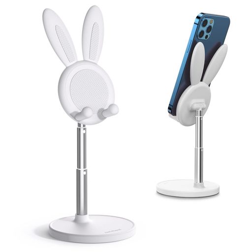 【高さ·角度調節可能】このスマホスタンドーは人間工学に基づいて設計されています。高さは18cmから26cm(8cmの調整範囲)で簡単に調整でき、角度は0°~60°の間で調整でき、好みに応じて傾けることができます。目の疲れ、肩こり、頚椎症、腰...