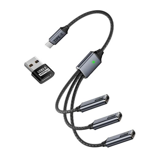 高速:USB2.0-Cホストとデバイスを接続すると、最大480Mbpsのスループットを実現します。USB 480Mbpsのデータ転送とスマートフォンの充電が可能です。 USB2.0 Type-Cメスと電源は同時に動作できます。キーボード、マ...