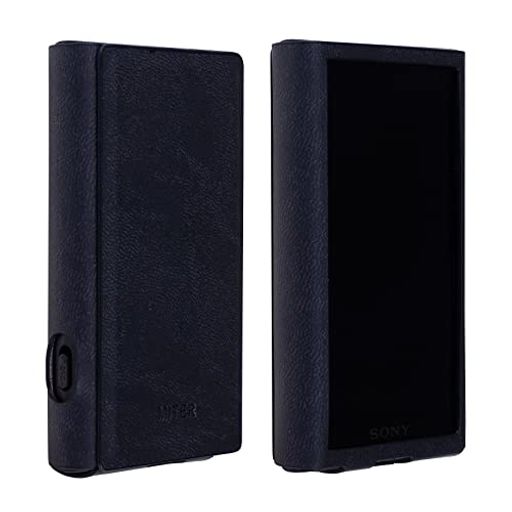 ソニー ウォークマン Sony Walkman NW-A307 A306 A303 A300 用 手作りMITER PU 合成レザーケース ソニー ウォークマン Sony Walkman NW-A307 A306 A303 A300 にぴっ...