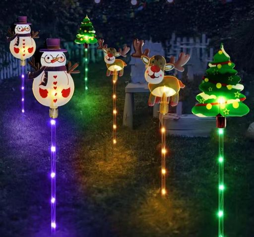 YZYOE クリスマスツリー2本、雪だるま2個、トナカイ2頭を含む6セットの効果的なランプがあります。 クリスマス装飾ランプはABS材料を採用し、安全で信頼性がある細工が細かく、防水。それは様々な悪天候に耐えられる。 8種類のモードを選択で...