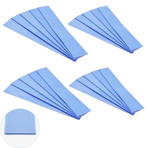 ✔素材:サーマルシリカゲル製、熱伝導率:6.0W/m、発熱体とヒートシンクの間のギャップを埋めるために使用され、最高の冷却効果を実現します。 ✔耐久性:-40°C〜260°Cの温度耐性。熱伝導性、放熱性、難燃性、断熱性、充填性、耐衝撃性。(...