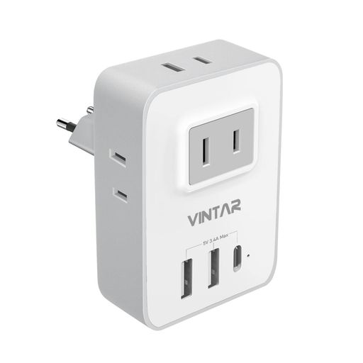 C型変換プラグ:この変換プラグは、日本のプラグをC型変換プラグに変換でき、韓国、フランス、スペイン、ドイツ、スイス、ロシア、スウェーデン、ノルウェー、デンマーク、フィンランド、ベルギー、ポルトガル、ポーランド、ハンガリー、オーストリア、クロ...