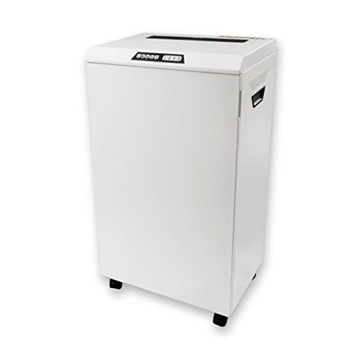 給紙口幅が310mmとA3サイズ(297x420mm)に完全対応の挿入口です。A4サイズ(210x297mm)を横にして細断することもできるから時間短縮可能です。連続使用時間が60分と長時間の細断にも耐えられます。 A4コピー紙を1回の投入...