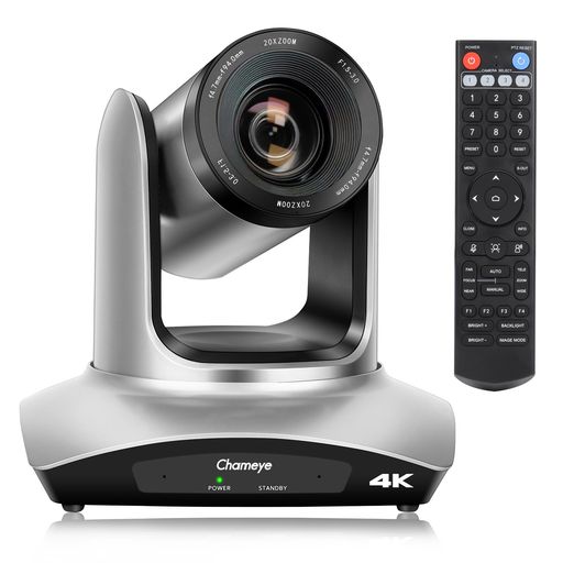 【4K UHD PTZ カメラ】Chameye PTZカメラは、最大30fpsの4K解像度(3840x2160)に対応し、クリアで鮮明な超高精細映像を提供します。1/2.8インチCMOSセンサーと有効画素数8.5MPを搭載し、優れた色再現性...