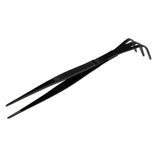 表面:パーカー 対応:芽摘み、枝葉の整理、草抜き、苔の移植 形状:熊手、ピンセット 仕上げ:黒塗装 材質:ステンレス