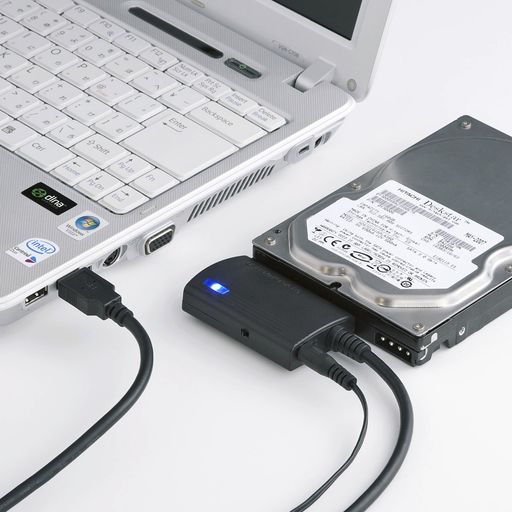 USB3.0対応で高速転送! HDD・SSD・光学式ドライブを簡単接続! USB3.1 Gen1(USB3.0)接続で高速回転のハードディスクやBlu-ray書き込みドライブなどの能力を最大限に発揮します。 内蔵型シリアルATAハードディス...