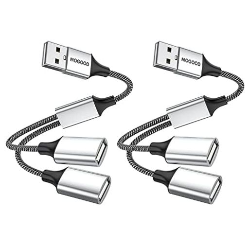 USB分岐器1-in-2アダプタ:USBY分岐器はコンピュータの1つのUSBポートを2つに拡張することができる。この分流器があれば、1本のケーブルで2つのデバイスを接続することができ、2本のケーブルが絡まるトラブルに別れを告げ、デスクトップ...
