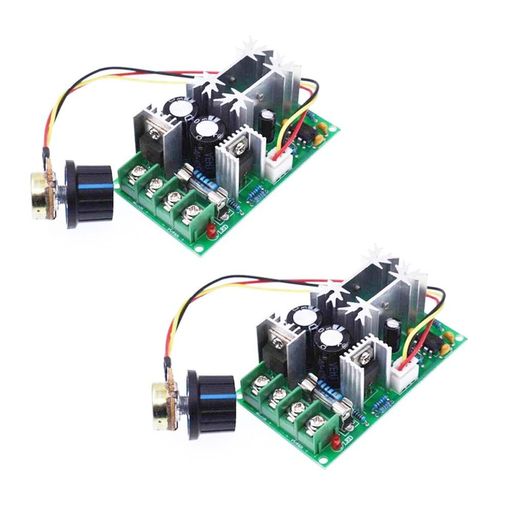 2PCSDCmotorspeedregulator12V24V36V48Vhigh-powerdrivemodulePWMcontroller20Acurrentregulator