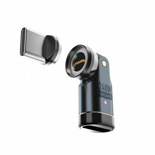 ⚡【充電方法の切り替え】普通のUSBCコードをUSBCマグネット充電ケーブルにすることができます。このマグネット式スマホ充電ケーブルはマグネットが自動的に接続します。片手でこのスマホ充電ケーブルを操作して、充電のオン/オフを行うことができま...