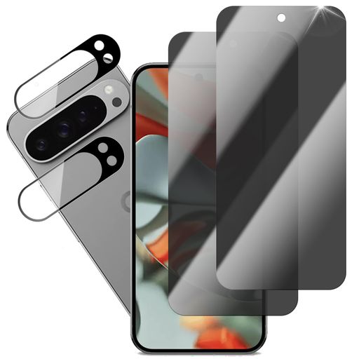 【対応機種・超お得組み合わせセット】GooglePixel9Pro対応覗き見防止ガラスフィルム。 【飛散防止設計】高品質の日本硝子素材を採用します。飛散防止加工により、万が一ガラスが破損した場合も飛び散らず、破片は張り付いたままの状態になり...
