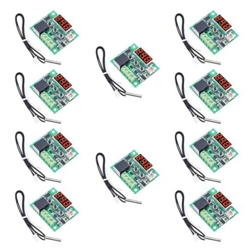 10PCSXH-W1209W120912VDCDigitalTemperatureControllerBoardModuleSwitchwith10A