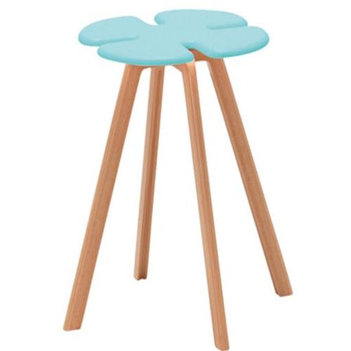 寸法:W356D356H440SH440、重量:1.8kg 材質:座/MDF(カラーウレタン)、脚/ホワイトビーチ(ナチュラル) Design:小池智子 積み重ねることができます 長時間の積み重ねにより、跡が付く場合があります