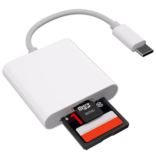 【SD+TFデュアルスロット搭載】SDカードリーダーは、OTG機能に対応したUSB-Cポート搭載デバイスでご利用いただけます。マイクロsdカードリーダーを使えば、画像や動画をいつでもどこでも簡単にソーシャルメディアにシェアできます。メモリー...