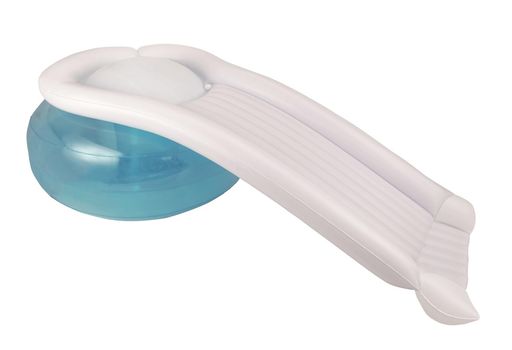 家庭用プールに対応した大型スライダー