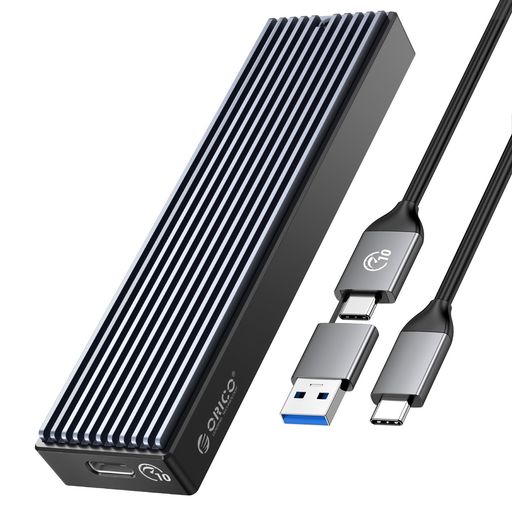 【10Gbps転送】NVME M.2 SSDをType C Gen2 に変換するM.2 SSDケースです。最大転送速度は10Gbps(理論値)まで、UASP機能も対応します。ご注意:UASPの高速的なデータ伝送性能を利用する場合、PCはUA...